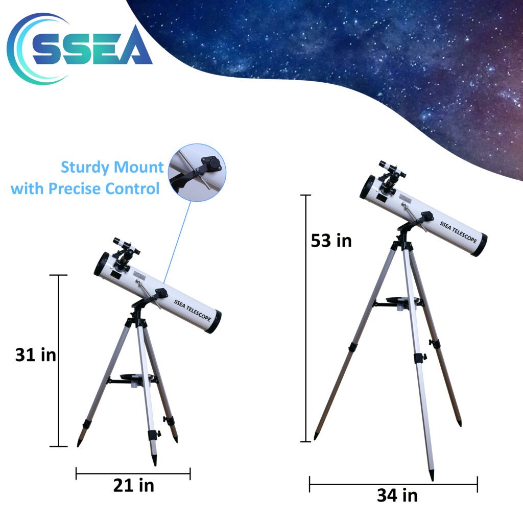 SSEA Telescope Mod 70076 Reflector Astronomical Telescope- HD precise ...