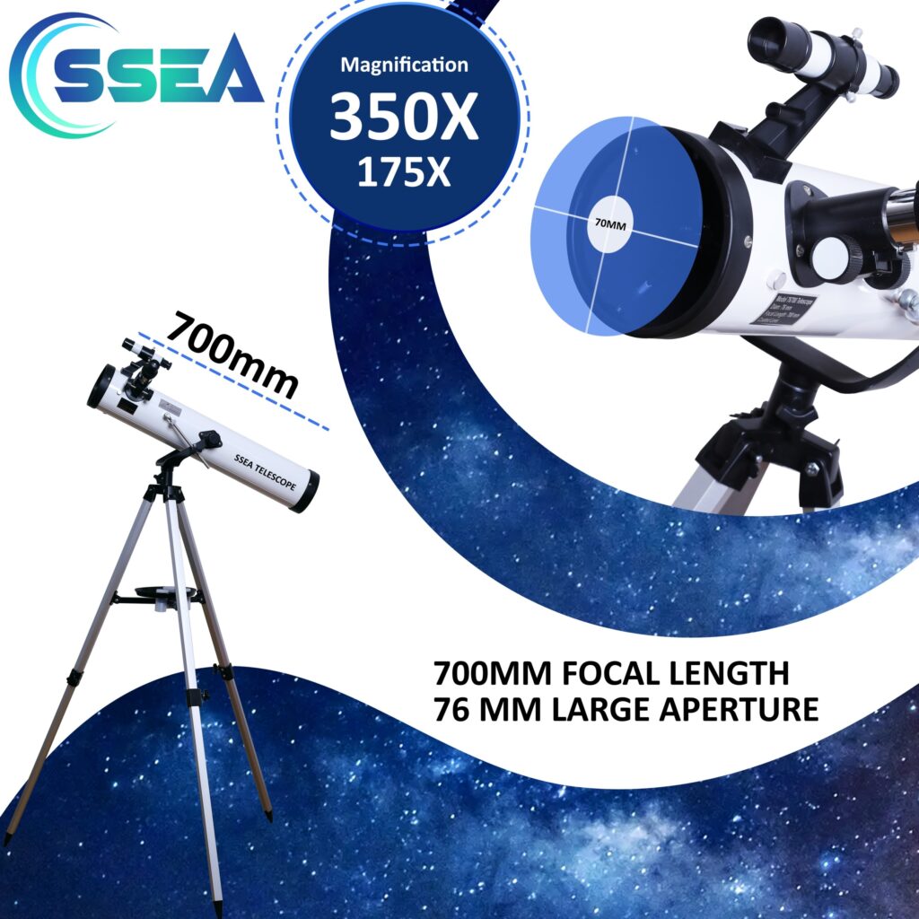 SSEA Telescope Mod 70076 Reflector Astronomical Telescope- HD precise ...