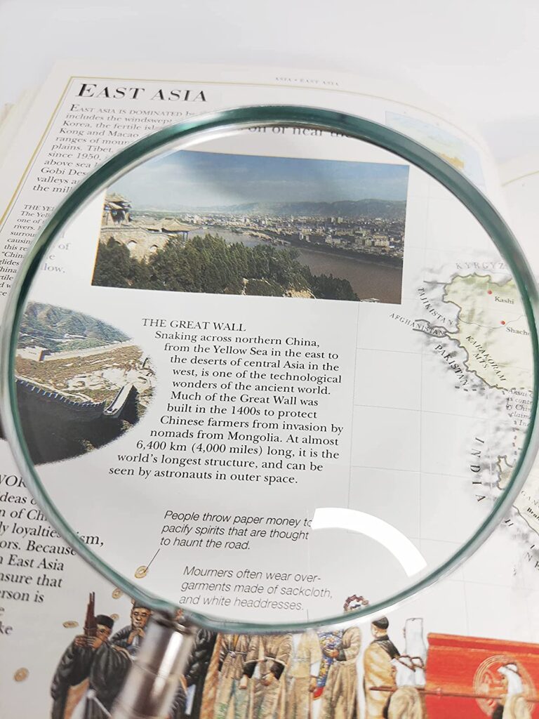 SSEA Glass Magnifier, Heavy Indian Magnifier Glass – Sandhu Scientific